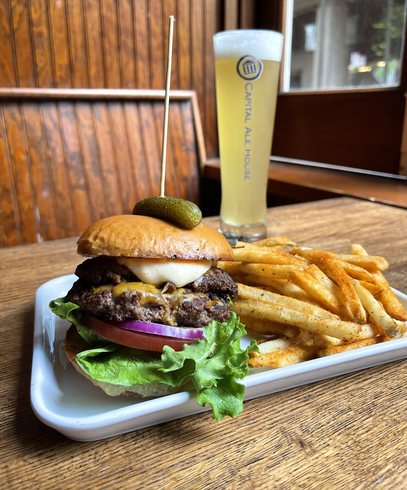 Burger of the Month: Bay Burger – Capital Ale House