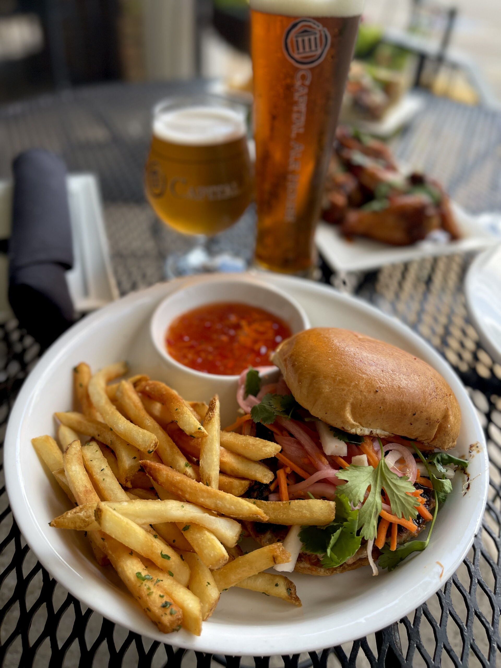 Burger of the Month: Pot Sticker Burger – Capital Ale House